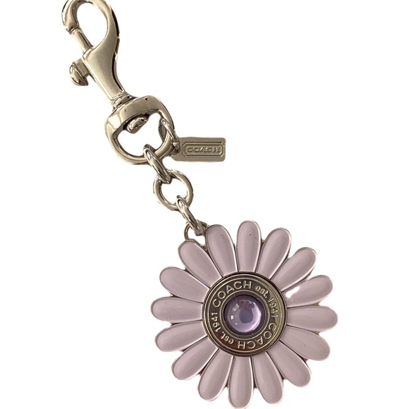 Coach | Accessories | New Coach Keychain Purse Charm Daisy | Poshmark